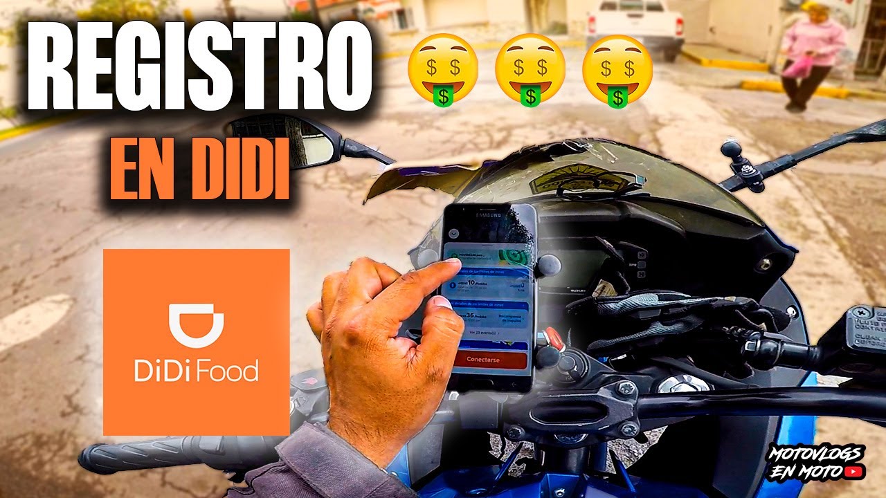 Como REGISTRARSE en DIDI FOOD 🤑🤑 ¿Qué se Necesita? | Genera un poco de DINERO EXTRA