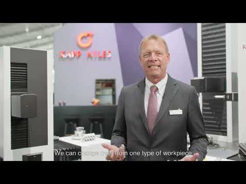 Gerhard Mohr Presentation for KNM Machines at control show 2023
