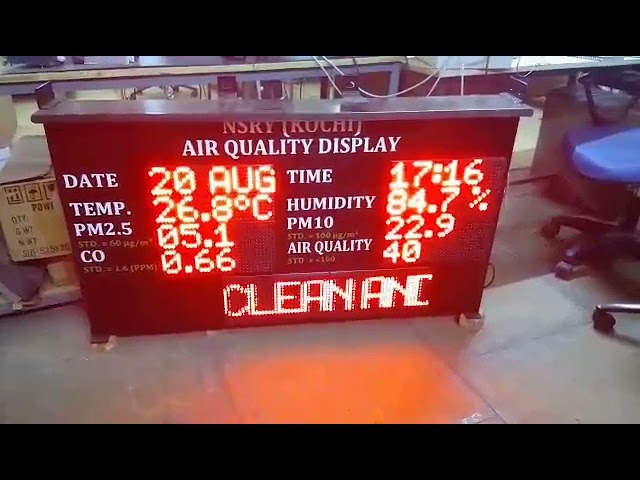 Pollution Display Board - Air Pollution Display Board Trader - Retailer ...