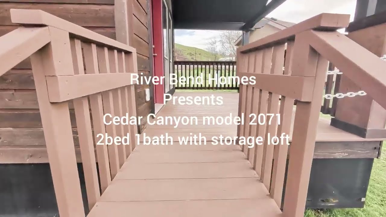 River Bend Homes - Cedar Canyon Model 2071