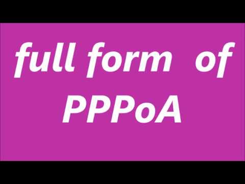 full form of pppoa