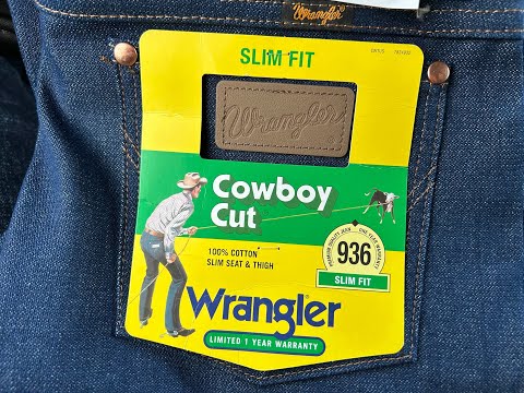 ALL THEM SKINNY FELLERS: Wrangler 936 (vs 13MWZ)