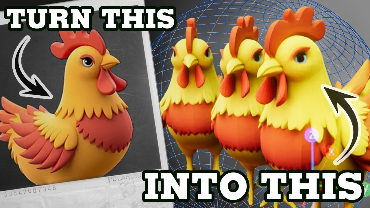 Microsoft Trellis turns any image into a 3D Model INSTANTLY
