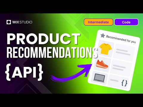Intro to Wix Products Recommendations API
