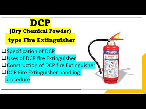 DCP type Fire Extinguisher