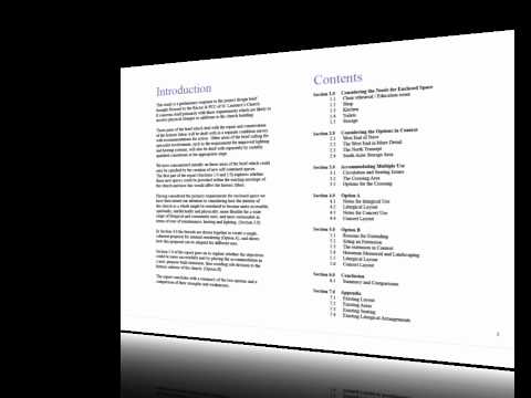 Vision Project - Options Appraisal & Concept Design July 2012