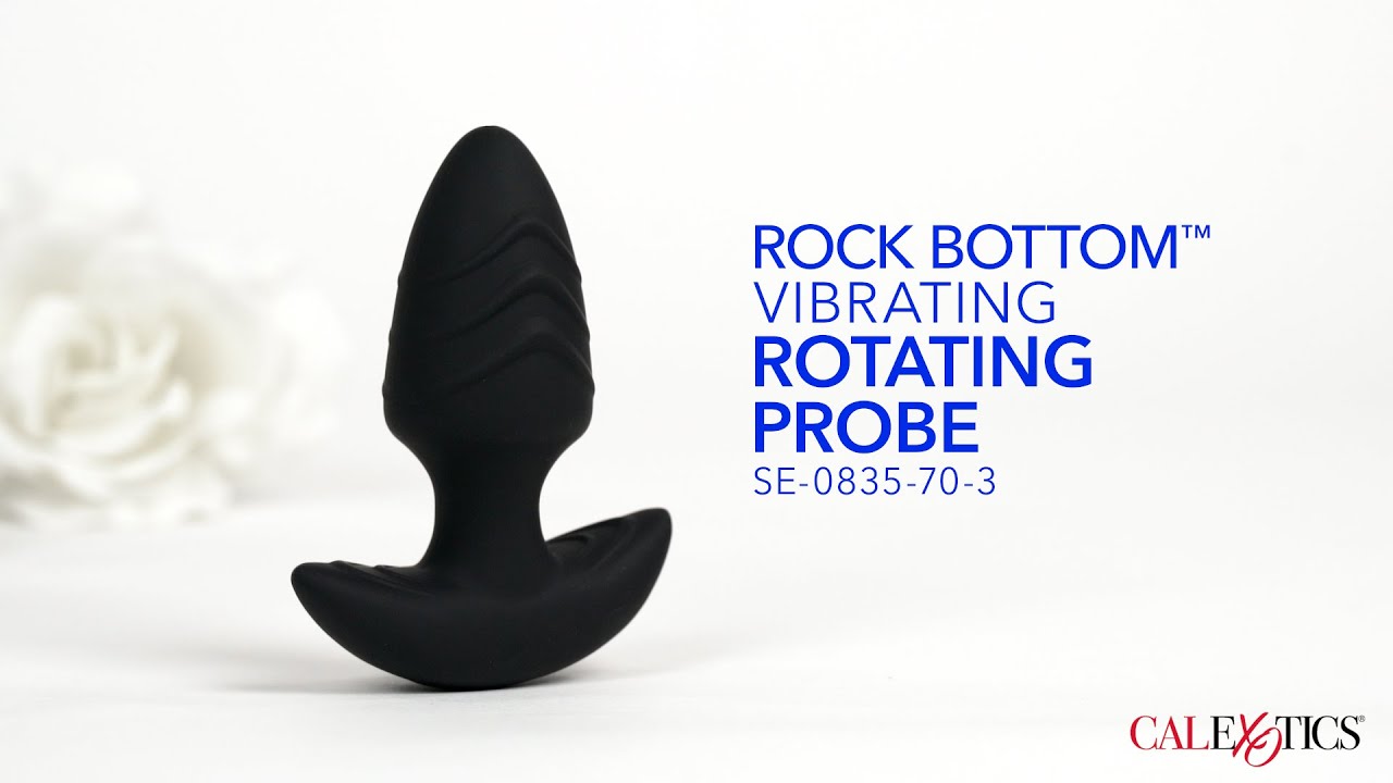 CalExotics Rock Bottom™ Vibrating Rotating Probe