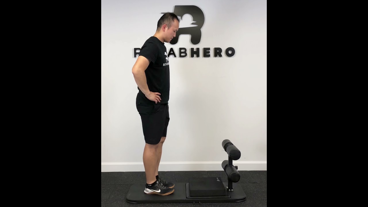 Hamstring Hip Hinge Stretch - how to increase hamstrings flexibility