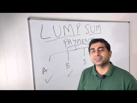 Lump Sum Payments