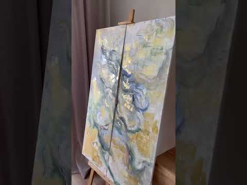 Takie obrazy stworzyłam na ściane do salonu😊#art #artist #shortsart