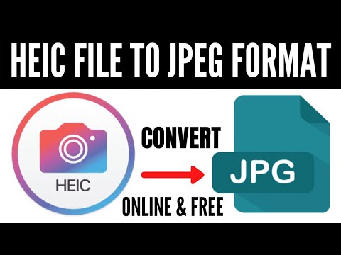 How To Convert HEIC Files To JPEG On Windows 10 | Best HEIC Converter Online For FREE