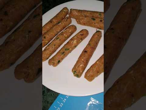 Seekh Kebab WITHOUT Skewer😲 Making Easiest kebab at home #shorts #tips #tipsandtricks #seekhkabab