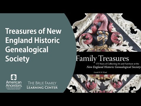 Treasures of New England Historic Genealogical Society