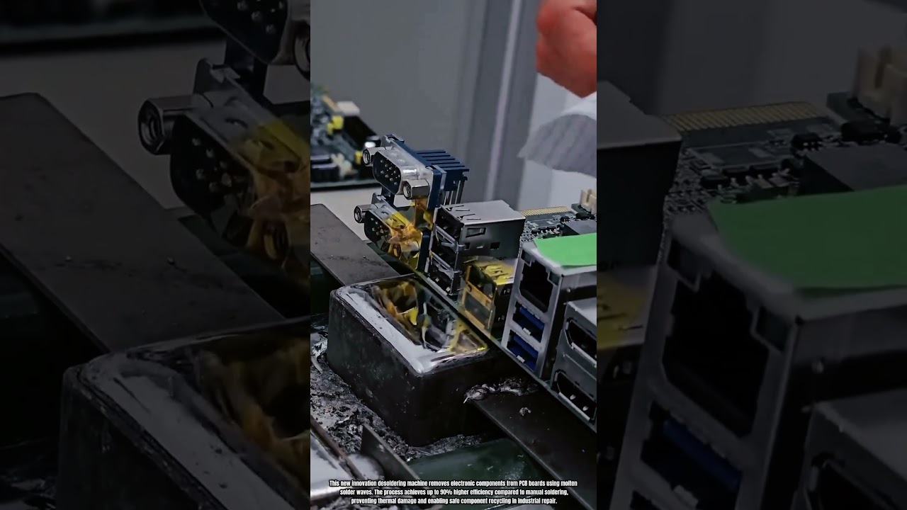 Super Way to Desolder Electronic Components With New Innovation Machine