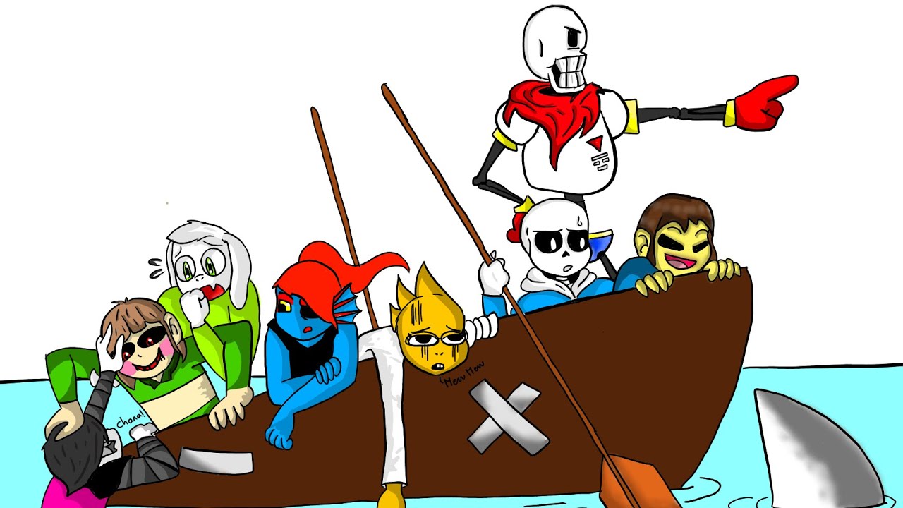 Speed draw the squad / undertale