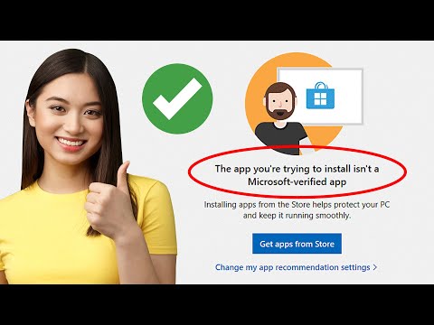 Fix “The app you’re trying to install isn’t a Microsoft-verified app” in Windows