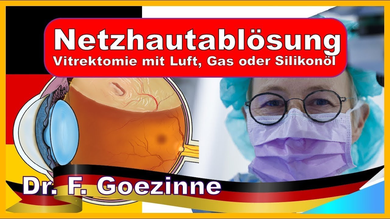 (Duits) Netzhautablösung erklärt: Ursachen, Operation und Heilung