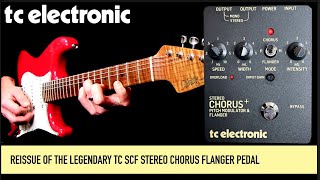TC Electronic SCF Stereo Chorus Flanger - What To Know & Where To Buy ...