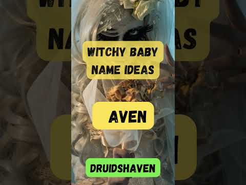Enchanting Witchy Baby Names & Their Meanings | #Shorts #Witch #Spirituality #BabyNames #Wicca