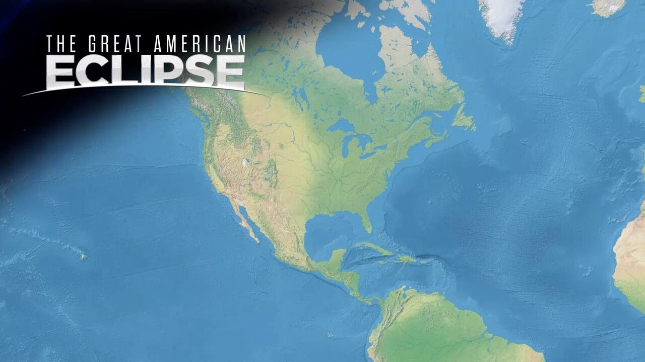 Animated Eclipse Map