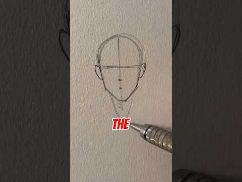 how to draw head