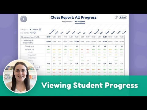 Viewing Student Progress & Class Reports (video) | Khan Academy