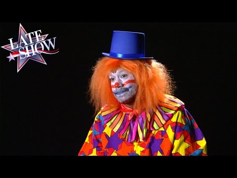 Stephen Colbert on the Creepy Clown Problem