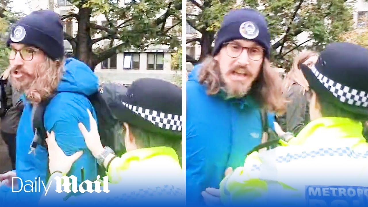 'We were keeping the march safe from traffic': Just Stop Oil activists arrested during protest