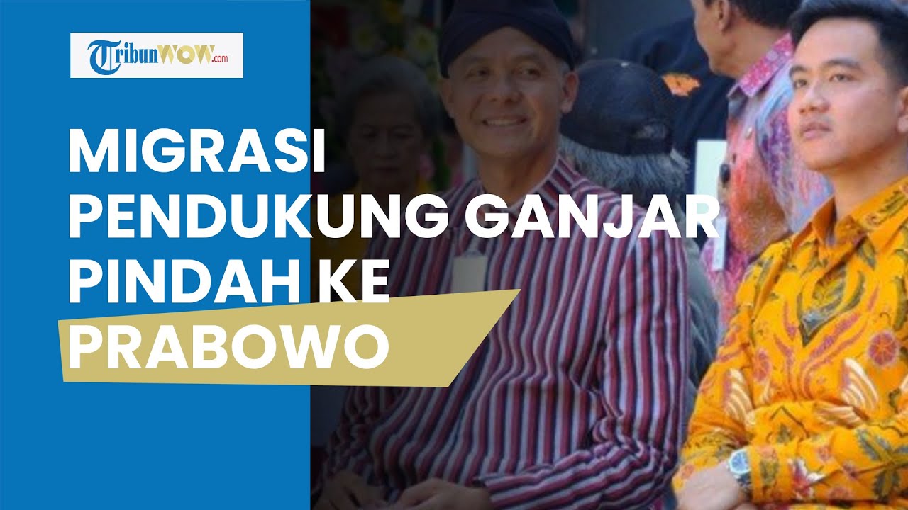 Tren Migrasi Relawan Ganjar-Mahfud, Ramai-ramai Pindah Dukungan Pilih Prabowo-Gibran - Tribun Video