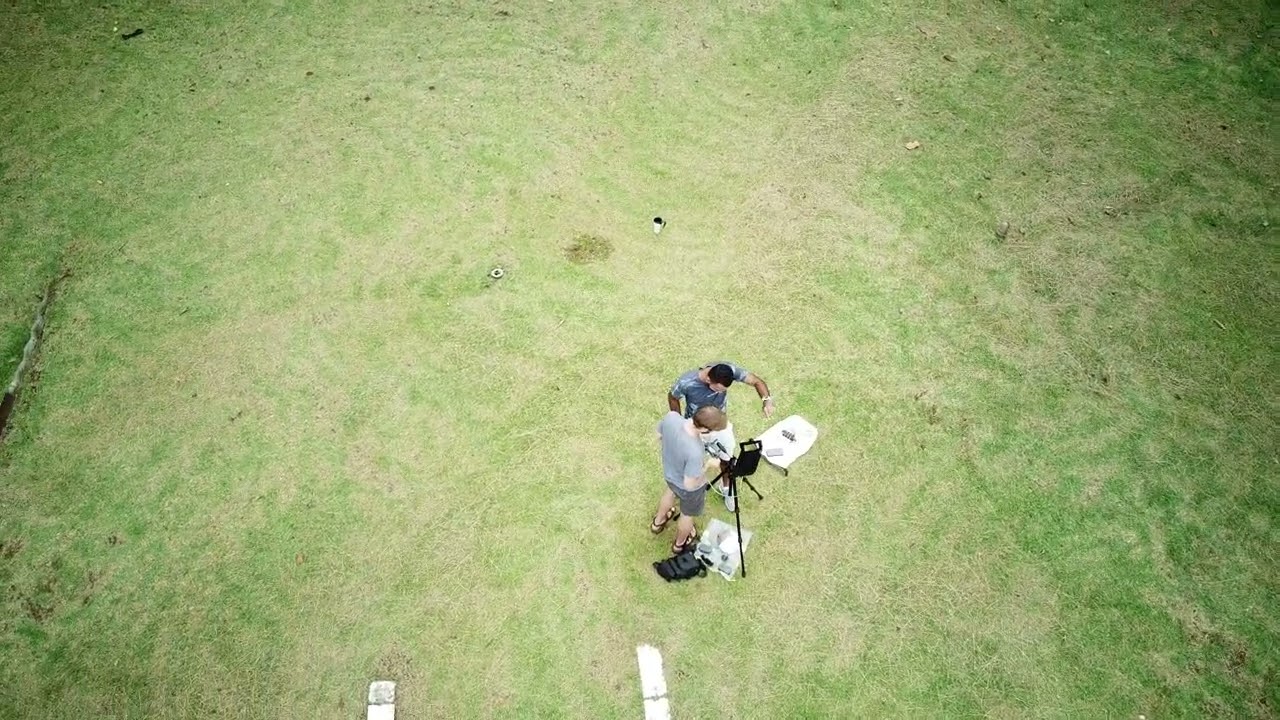 Drone video: Smithsonian Tropical Research Institute field station on Barro Colorado Island, Panama