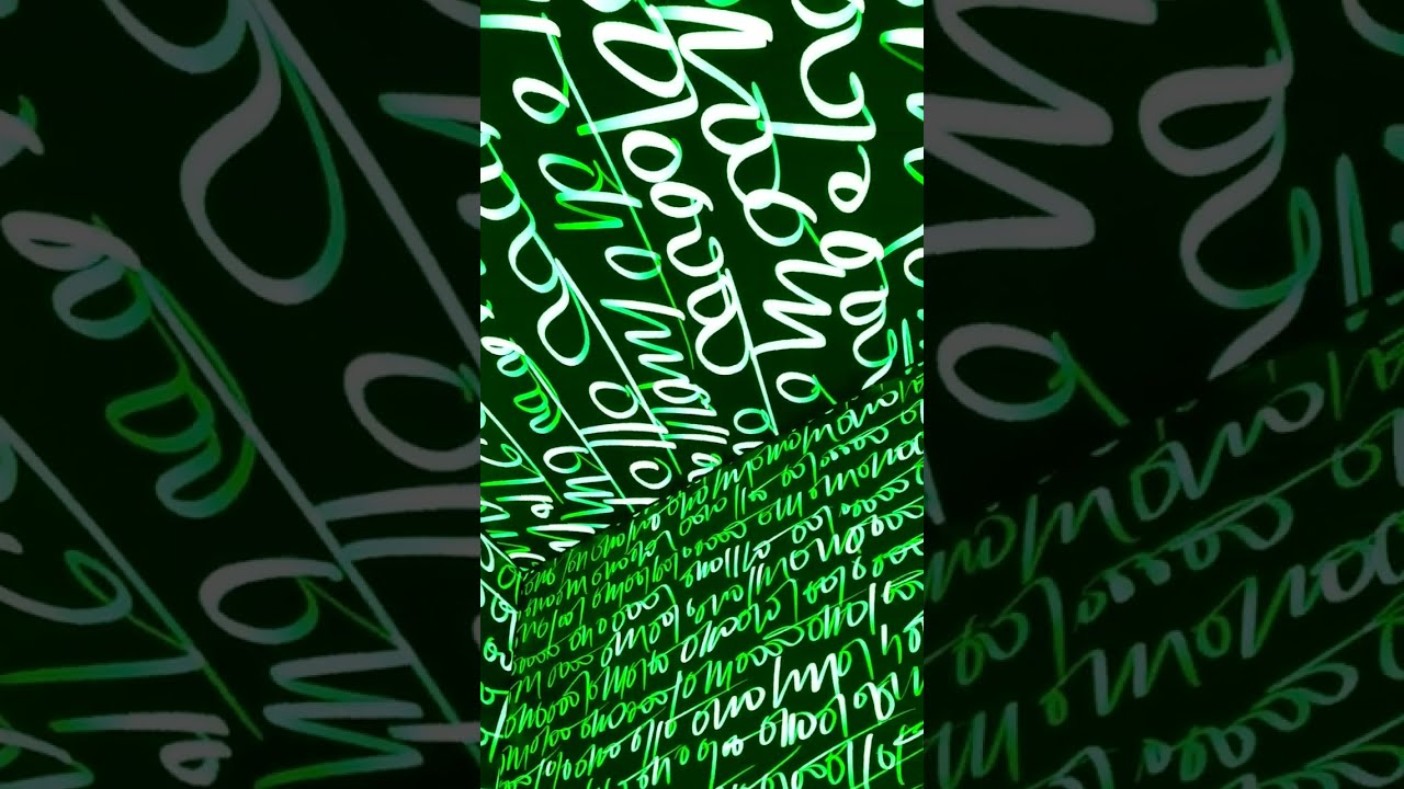 Sasha Stiles - Cursive Binary: Fragments - at Outernet, London, 25th April 2024