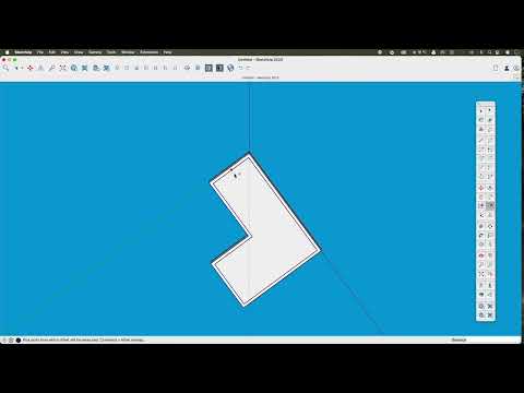 Sketchup Quick Tutorial : house
