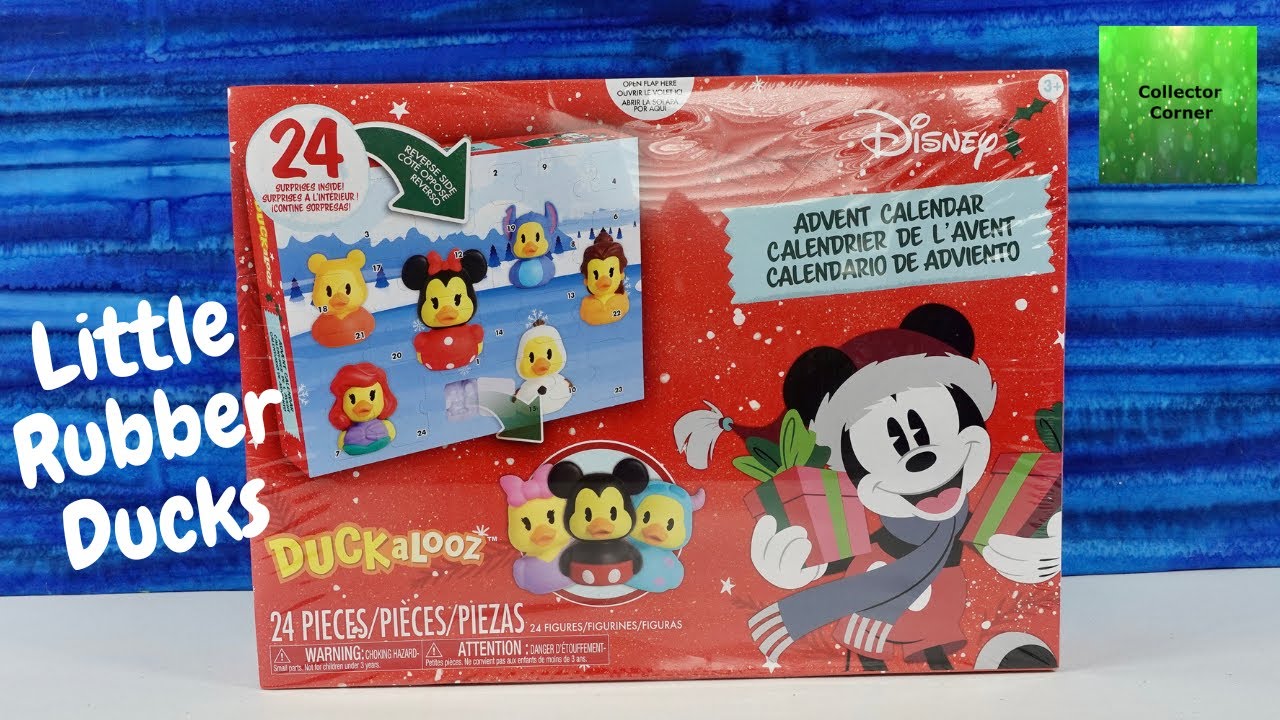 Disney Duckalooz Rubber Duck Advent Calendar Blind Box Figure Unboxing Review