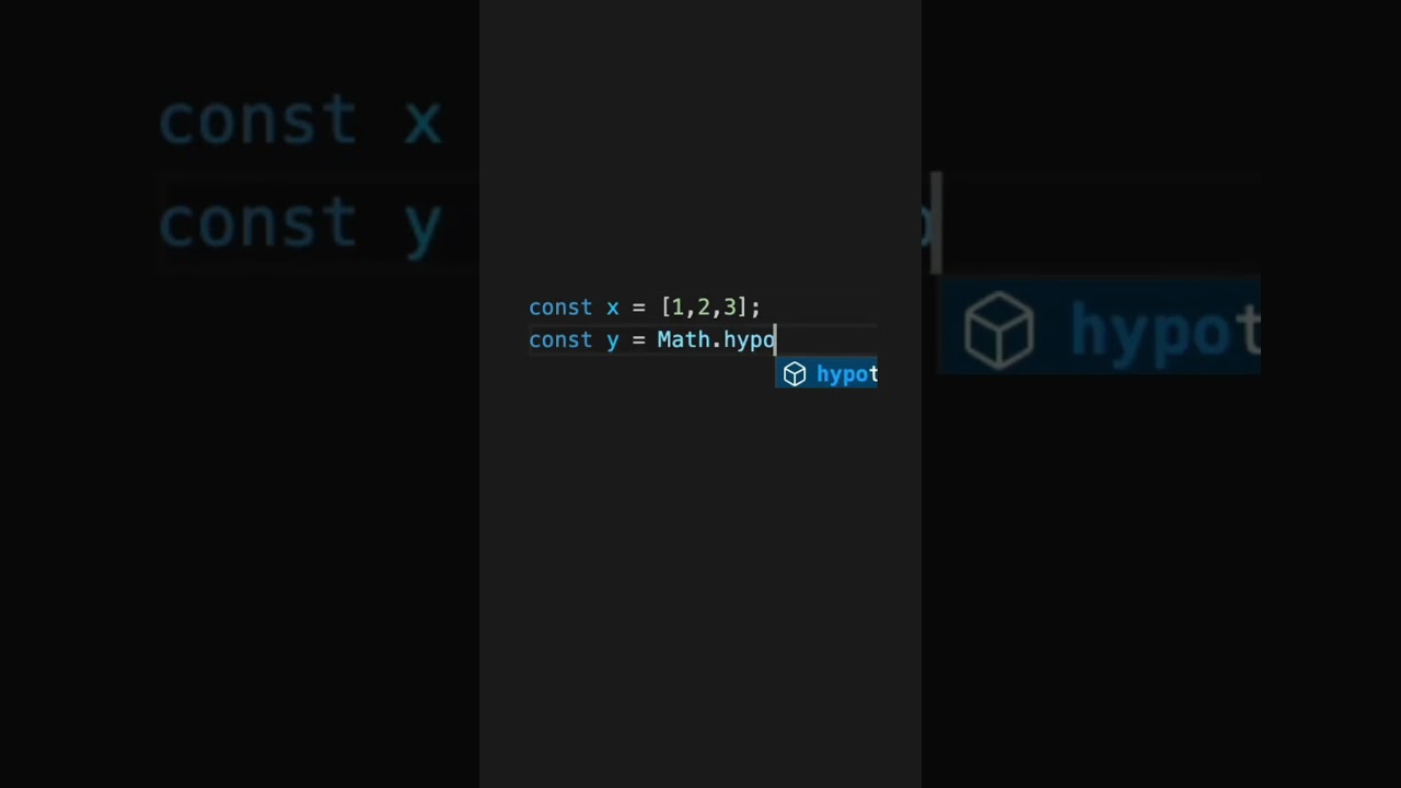 Math.hypot() #coding #javascript