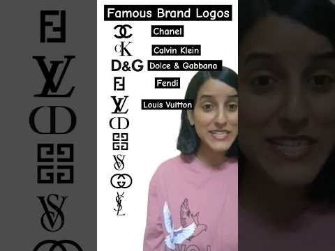 Guess the famous brand logos 🎯 #fashion #chanel #victoriasecret #fendi #givenchy #gucci #english