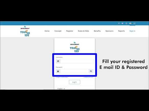 How to Complete Registration for Tour De 100