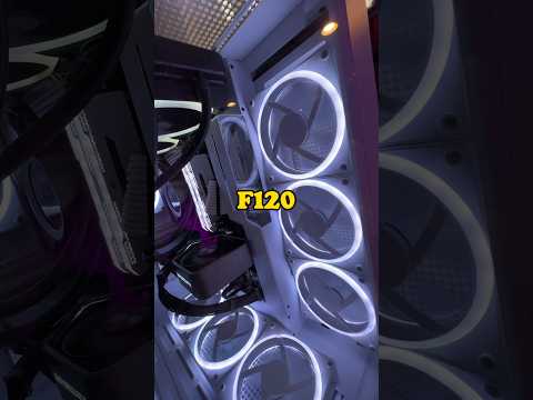 The NZXT F120 RGB Duo Fans! #shorts #pcbuild #gaming #nzxt #pcgaming #h9