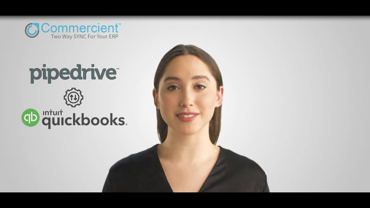 Pipedrive and QuickBooks Integration Demo - Commercient SYNC