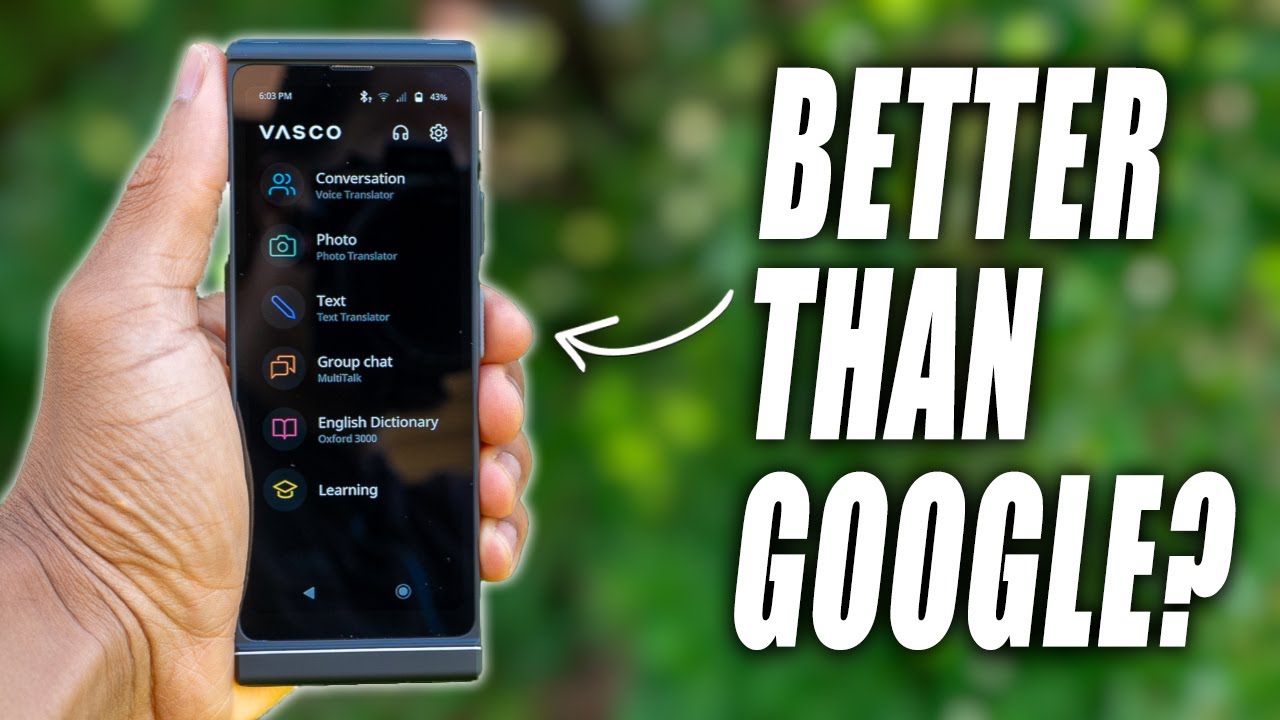 Vasco Translator V4 | Better Than a  Smartphone??