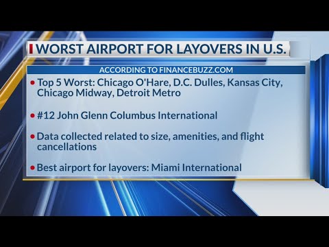 CMH ranked 12th worst airport for layovers in U.S.