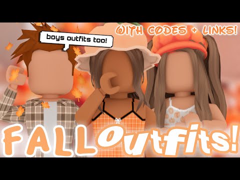 aesthetic roblox fall outfits! *WITH CODES + LINKS*