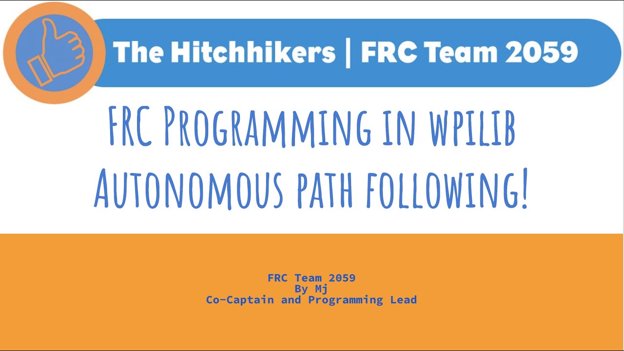 FRC Java Tutorial - WPILib 2022 Command Based Programming Ep 3:Autonomous Trajectory & Path Planning