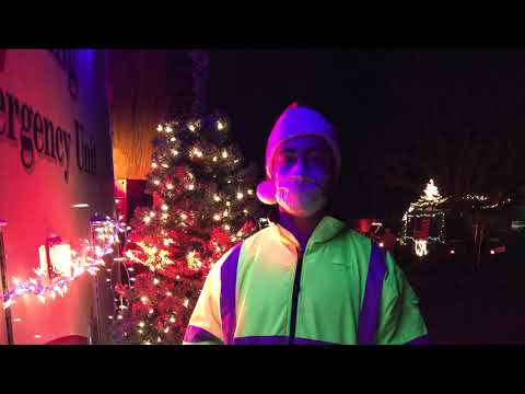 The Hillsdale Light up parade