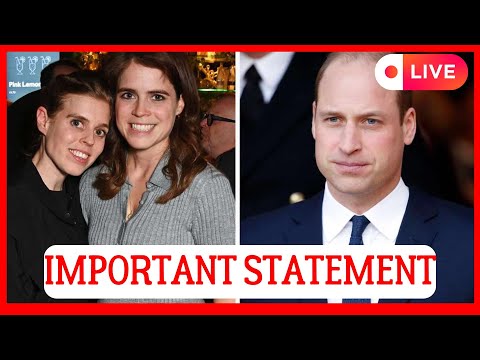 ROYALS IN SHOCK! PRINCESS EUGENIE'S BOMBSHELL ANNOUNCEMENT AFTER PRINCE WILLIAM'S EMOTIONAL PLEA!