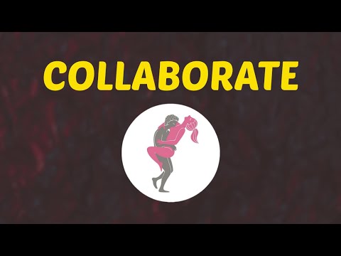 What Does COLABORATE Means || Meanings And Definitions in ENGLISH