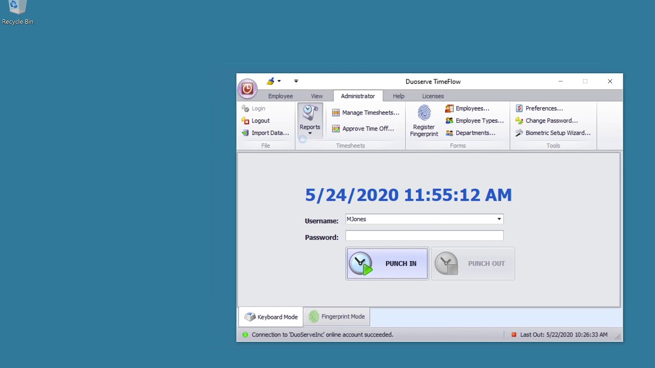 TimeFlow - Simple Time Clock Software for your Employees