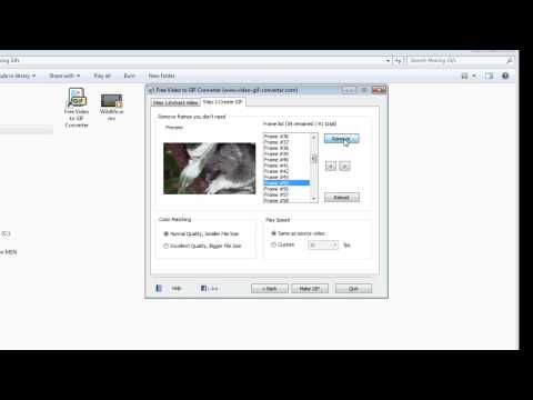 Easily Make Animated Gif From Video Files with Free Software