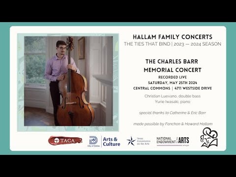Video: 2024, May - Hallam Family Concerts - The Charles Barr Memorial ...