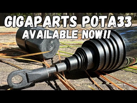 AVAILABLE NOW!! Gigaparts Explorer POTA33 Carbon Fiber Telescopic Mast. The Wait Is Over!