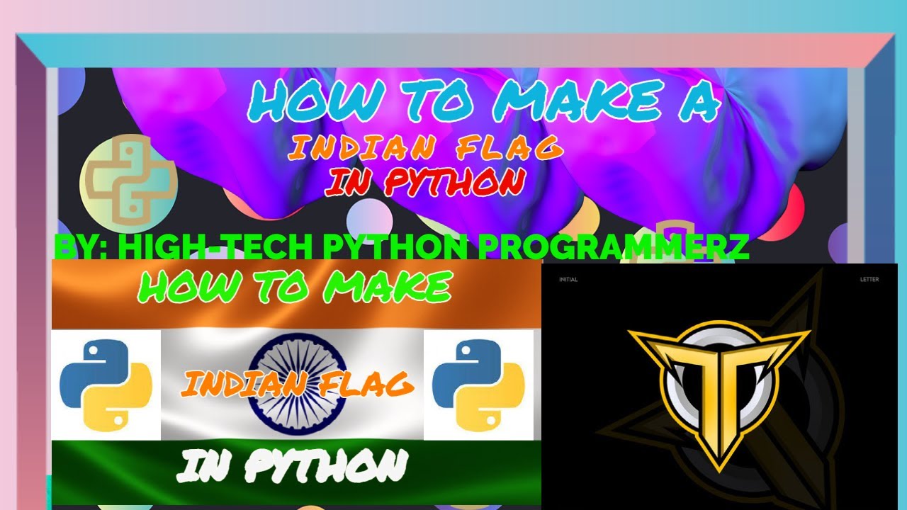 HOW TO MAKE INDIAN FLAG IN MATPLOTLIB IN PYTHON .. V1